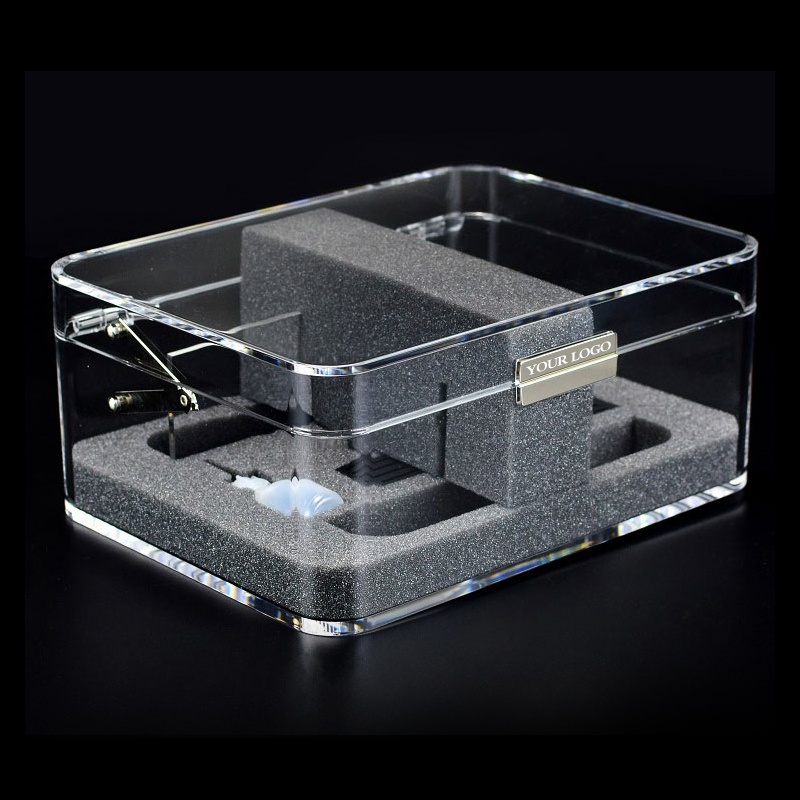 Airtight Clear Acrylic Cigar Humidor